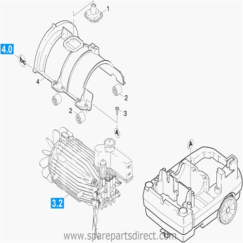 karcher hds 601 c eco spare parts